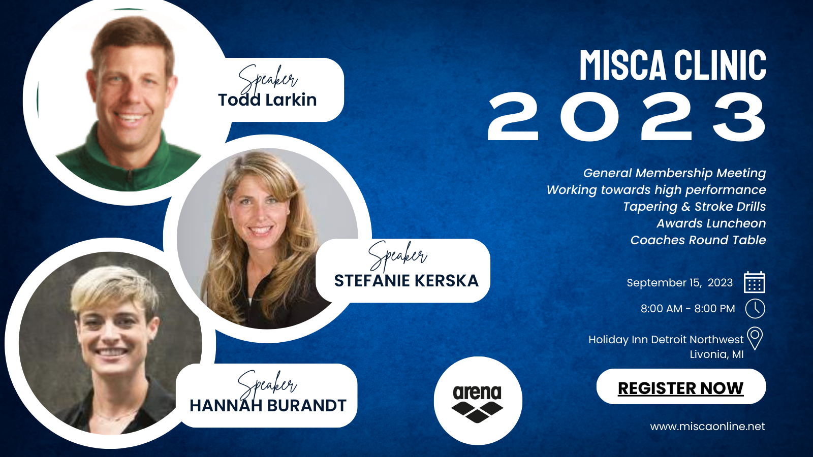 Michigan Interscholastic Swim Coaches Association - MISCA Clinic